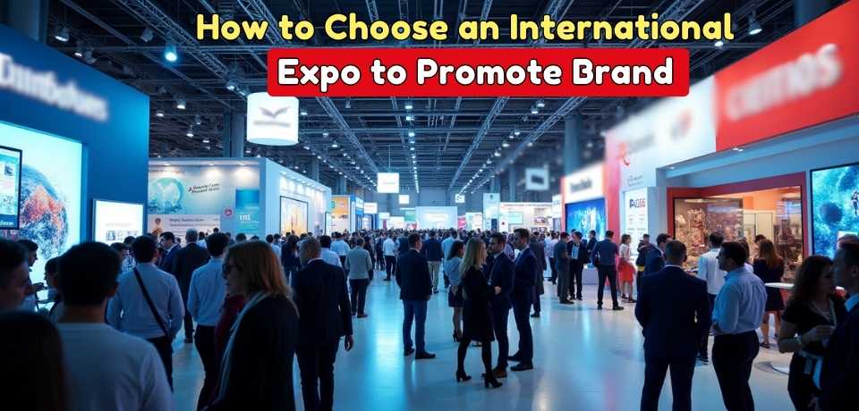 How to Choose an International Expo to Promote Brand: A Complete Guide
